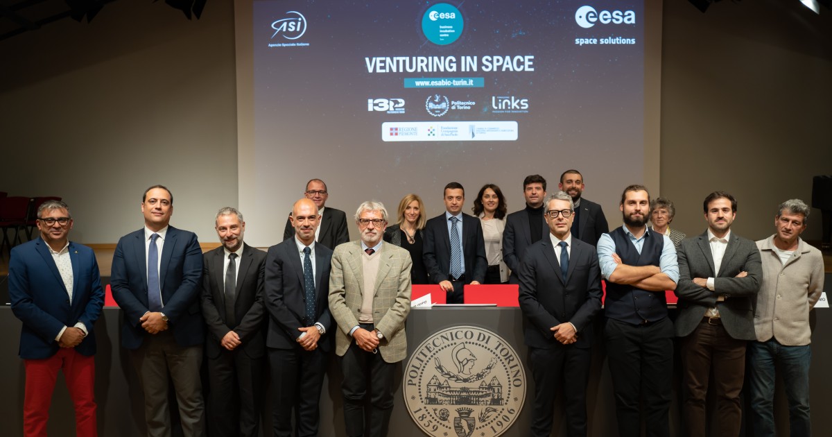 Space economy: the ESA BIC Turin opens the call to support space related startups | ESA BIC Turin